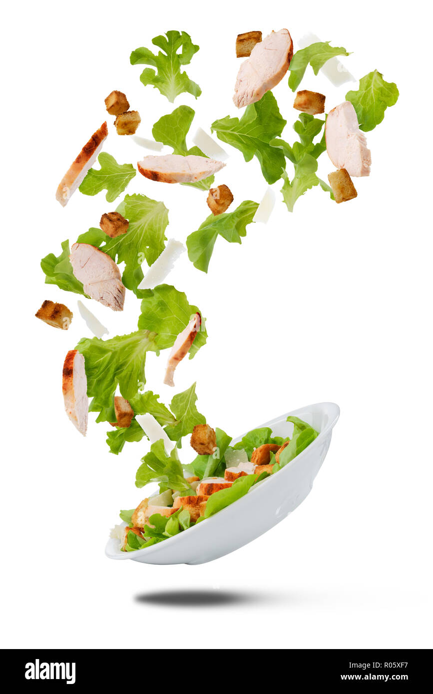Flying salad hi-res stock photography and images - Alamy