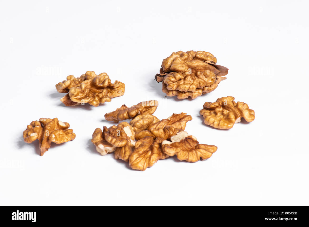 Walnut pattern Cut Out Stock Images & Pictures - Alamy