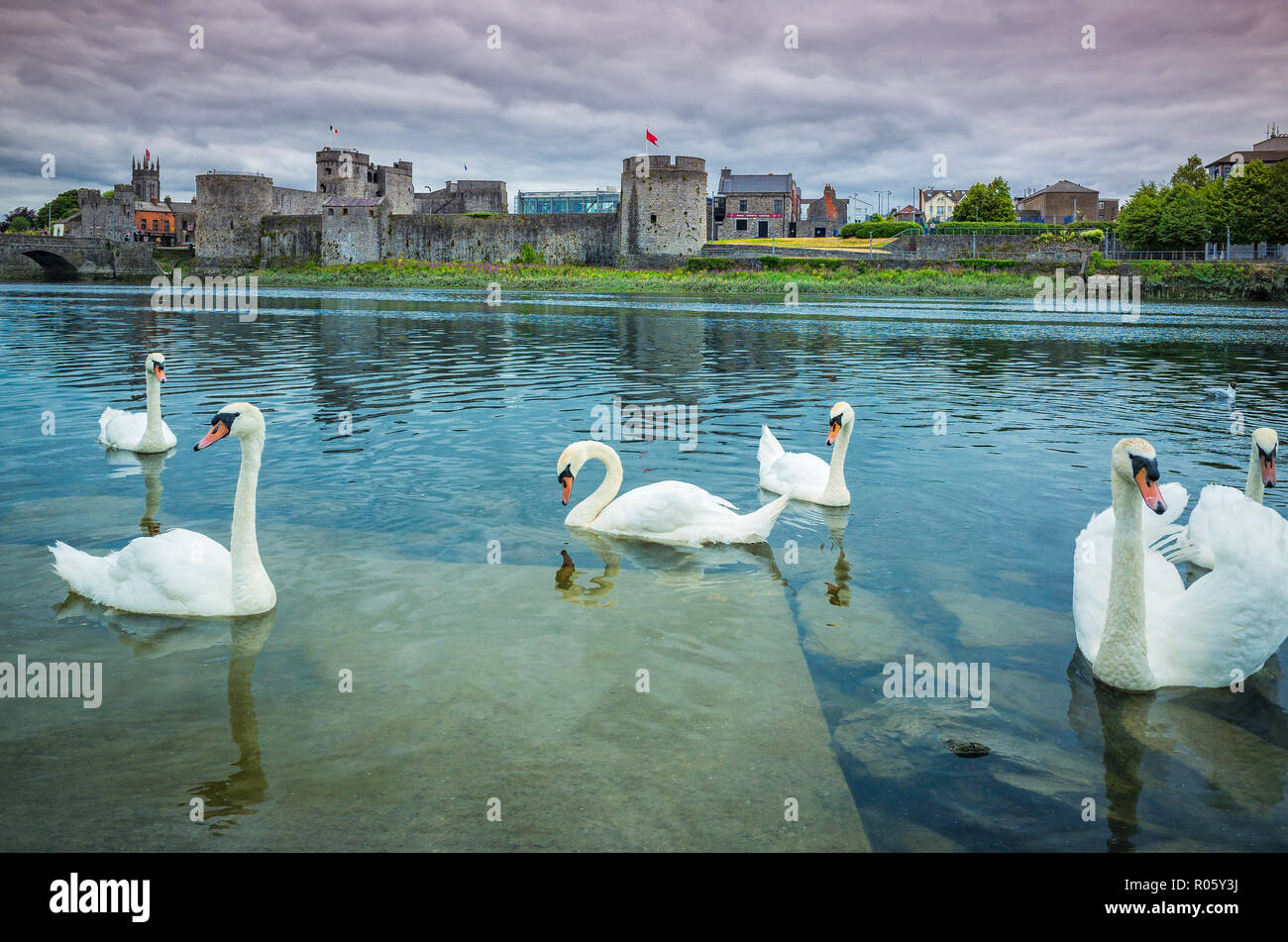 King Johns Castle Limerick City High Resolution Stock Photography and ...