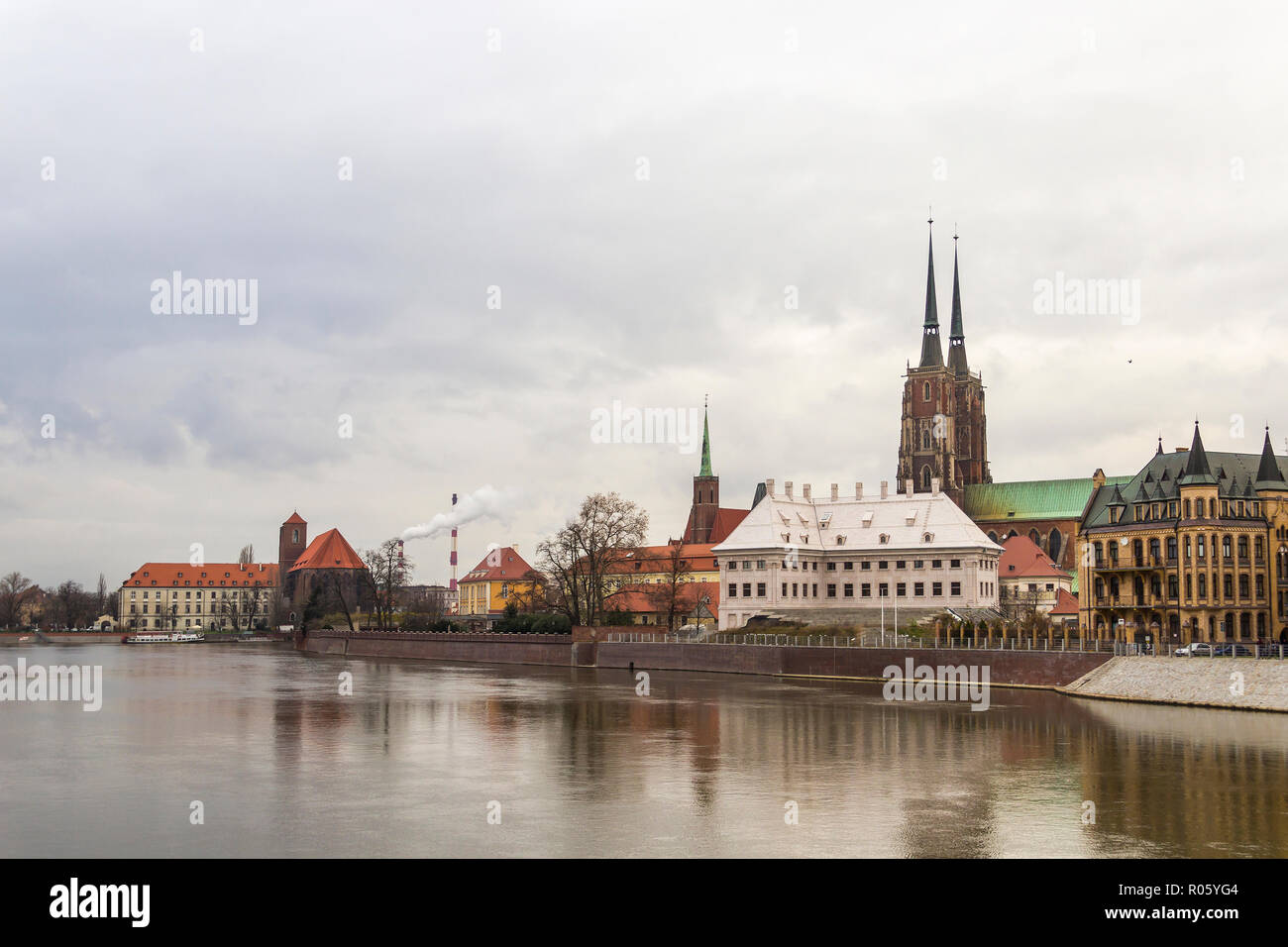 Wroclaw Odra Oder River High Resolution Stock Photography and Images ...