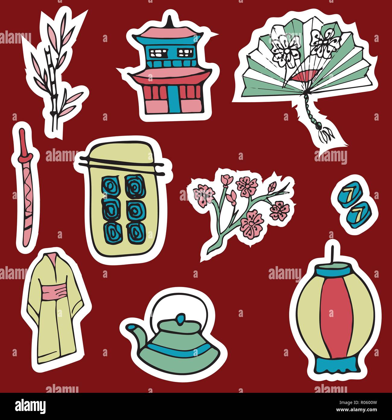 Patches card Stock Vector Images - Alamy