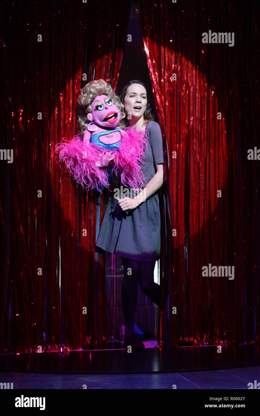 Michala Banas and 'Lucy the Slut' Cast and puppets from the adult ...