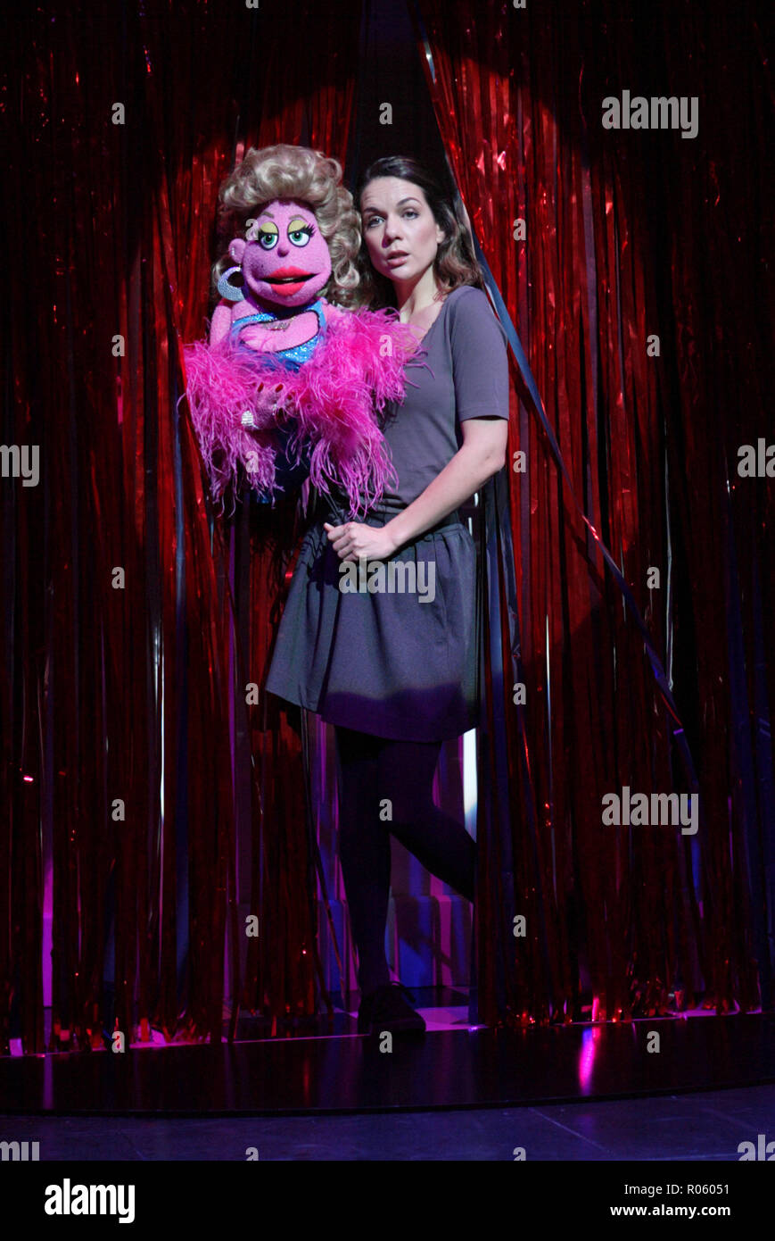 Michala Banas and 'Lucy the Slut' Cast and puppets from the adult ...