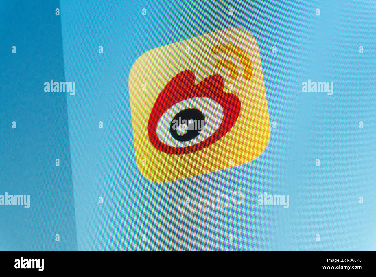 Weibo logo hi-res stock photography and images - Alamy