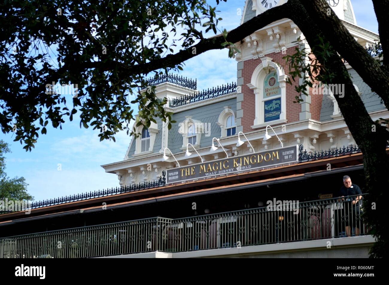 disney magic kingdom florida Stock Photo - Alamy