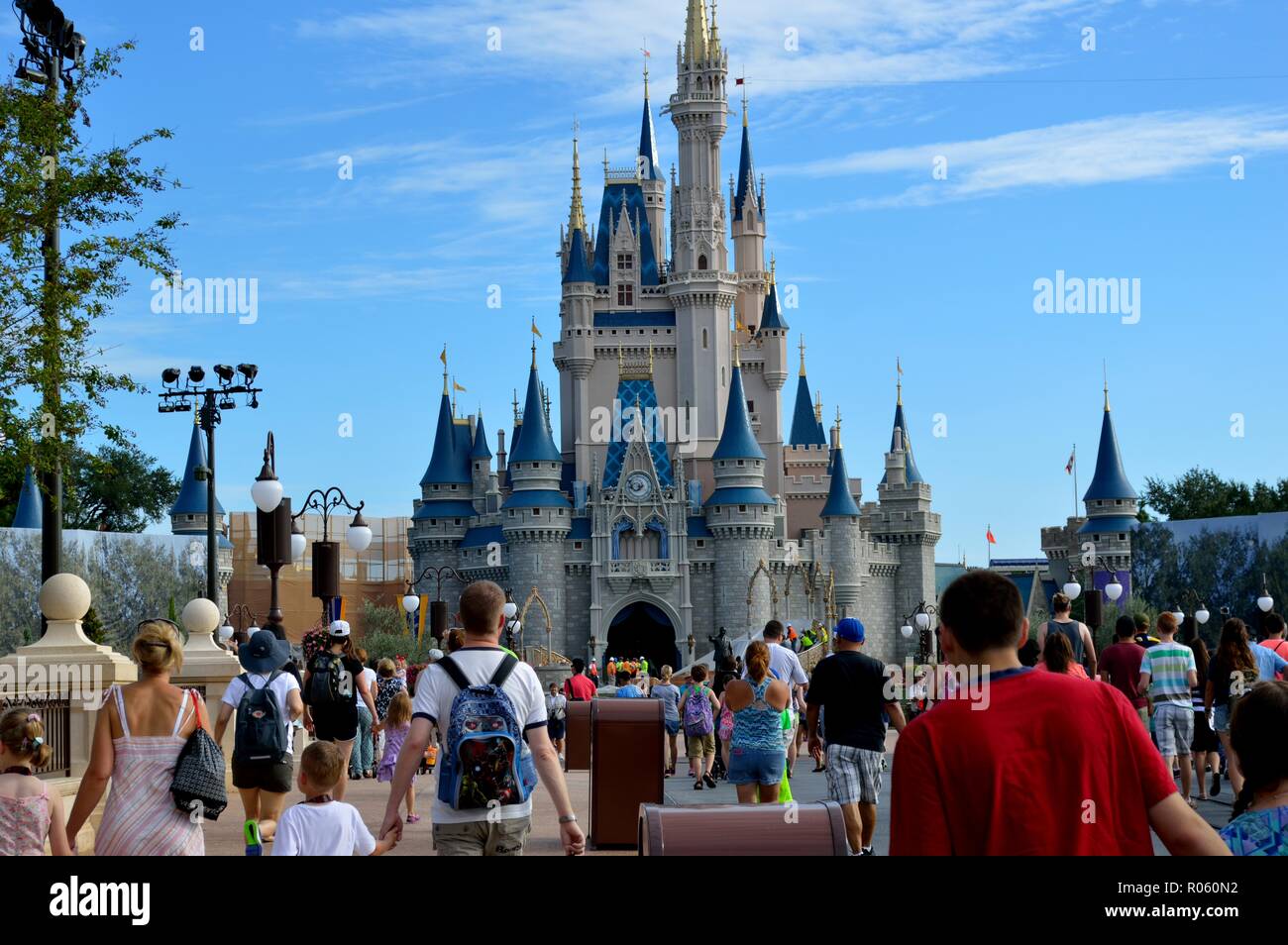 disney magic kingdom florida Stock Photo - Alamy