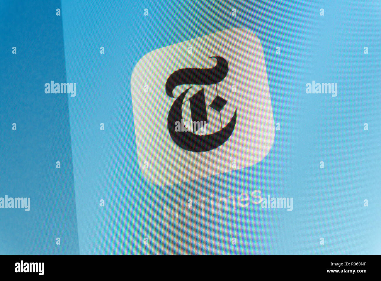 New York Times Logo High Resolution Stock Photography and Images - Alamy