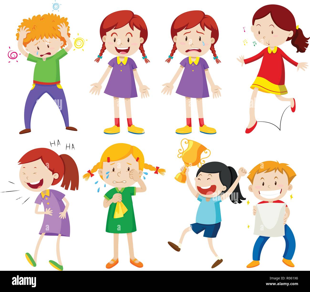 Boy depressed Stock Vector Images - Alamy