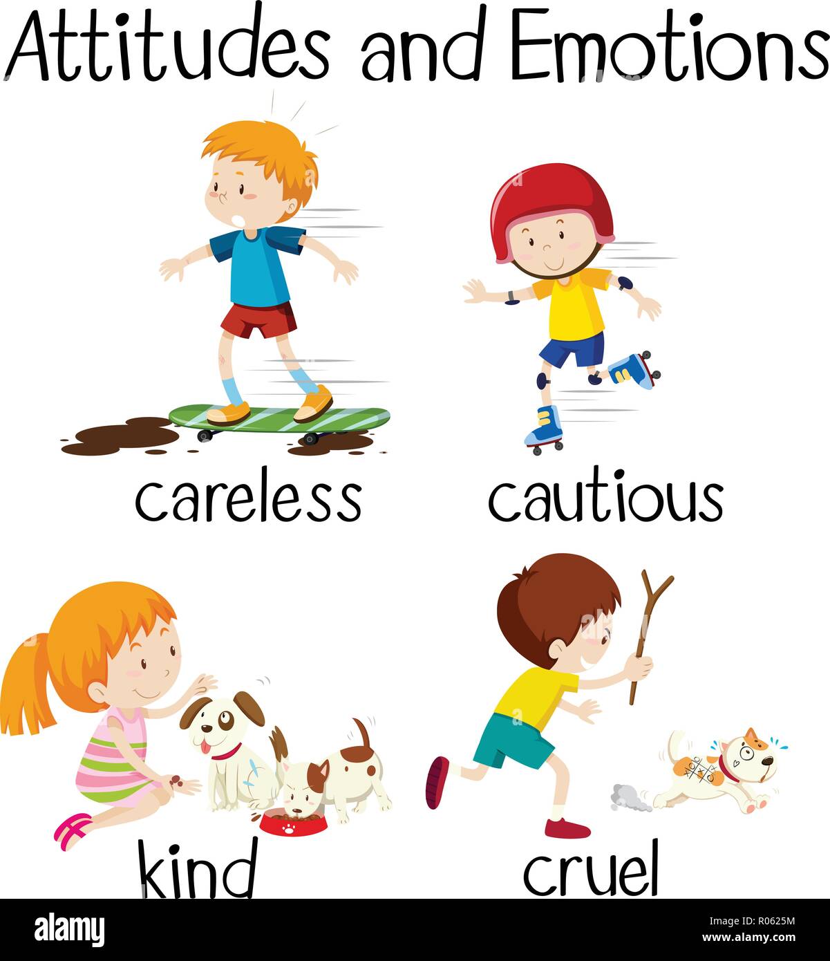 Cruel to be kind Stock Vector Images - Alamy