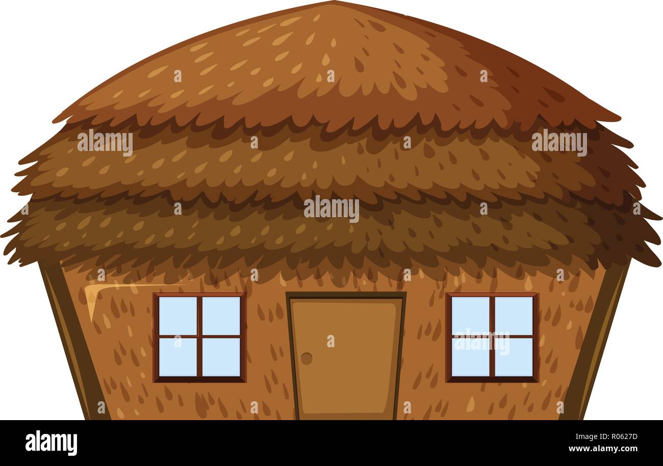 Old white house clip Stock Vector Images - Alamy