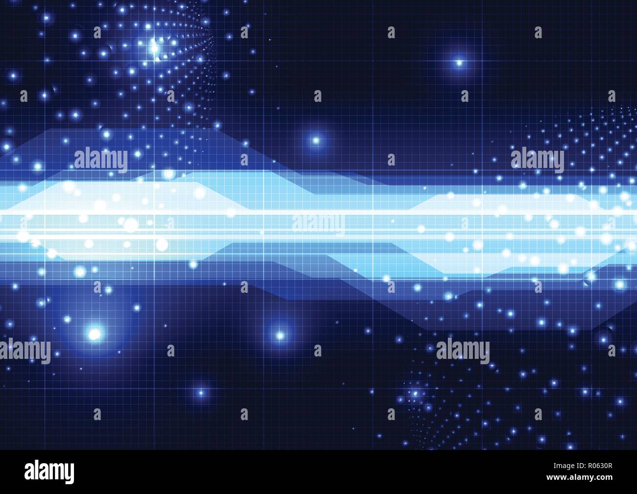 Technological abstract digital globe light circuit interface background template vector design ...