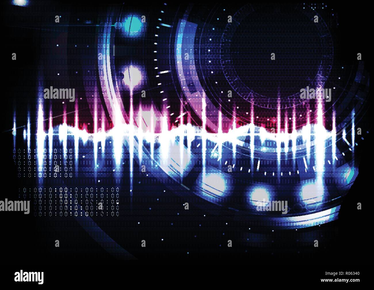 Pulse neon Stock Vector Images - Alamy