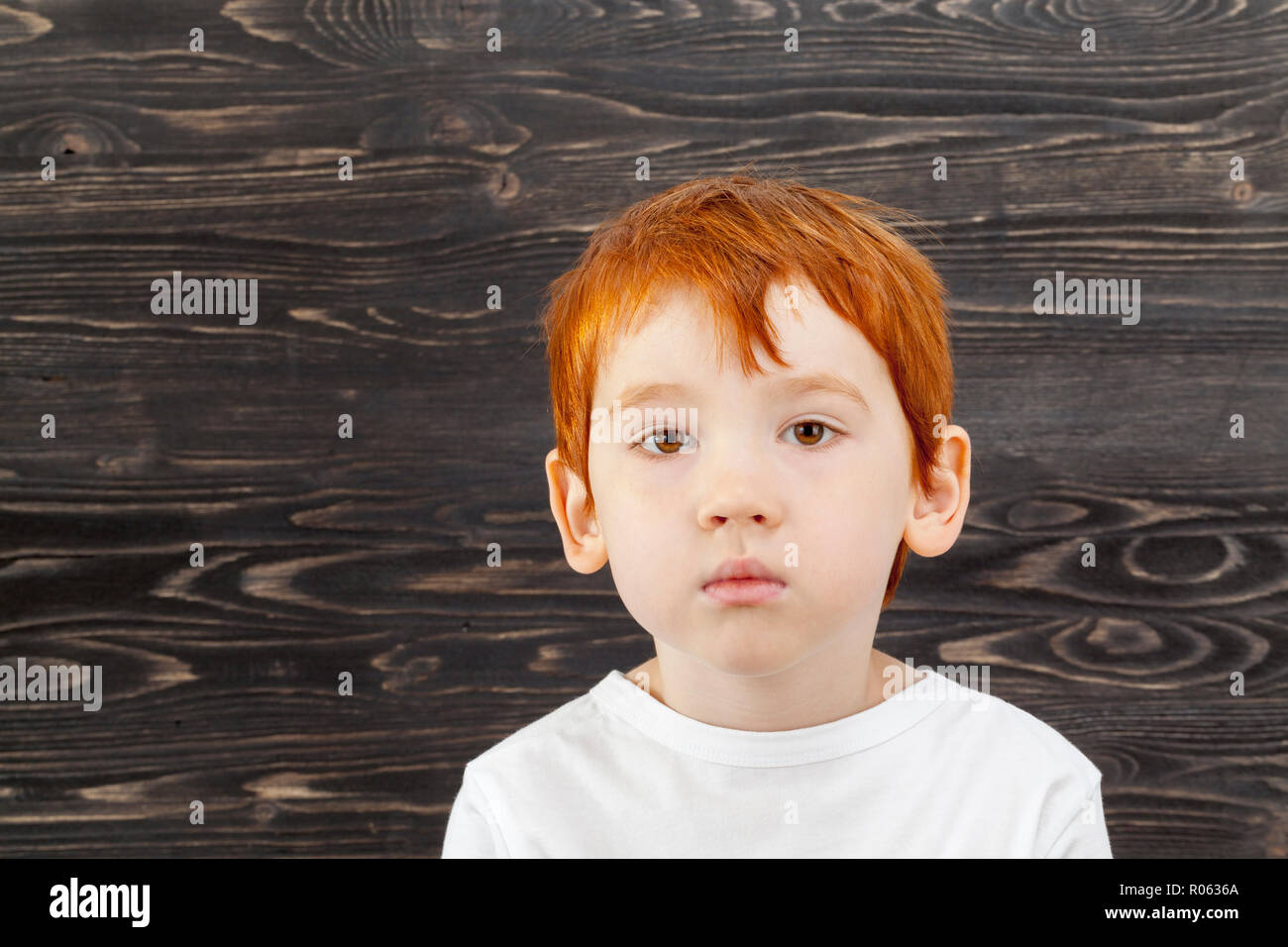 Redhead freckles kids hi-res stock photography and images - Alamy