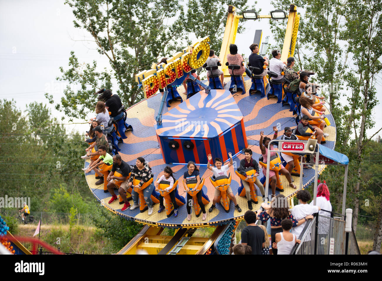 Oaks amusement park hi-res stock photography and images - Alamy