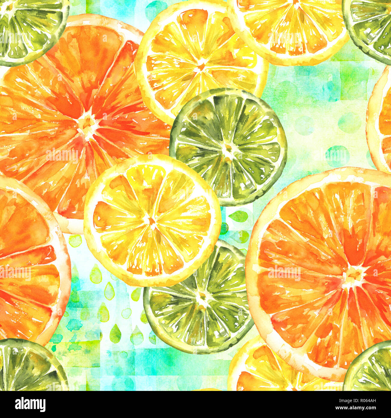Lemons and limes illustration hi-res stock photography and images - Alamy
