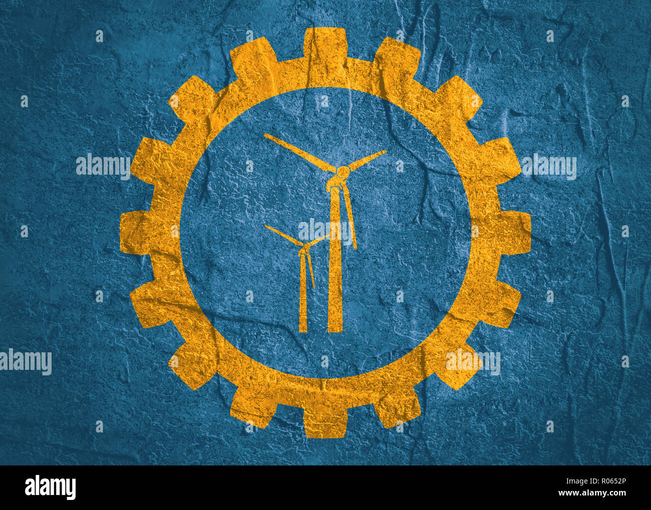 Gear Wheel Windmill High Resolution Stock Photography and Images - Alamy