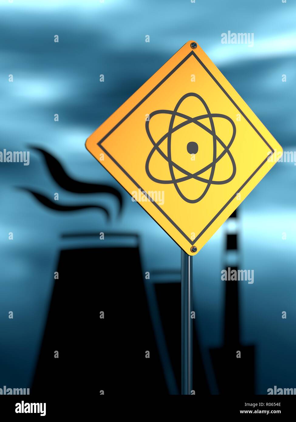 Energy generation atom station Stock Photo - Alamy