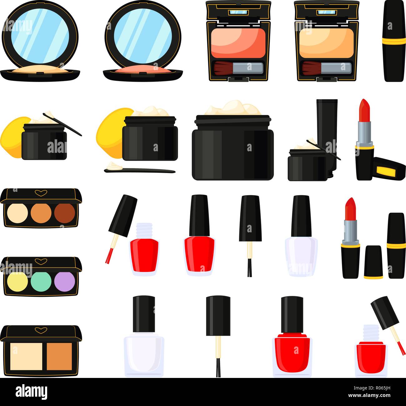 Skin care eye mask Stock Vector Images - Alamy