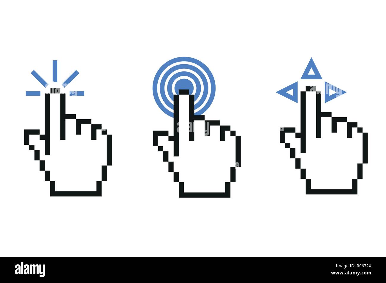 Digital pictogram hi-res stock photography and images - Alamy