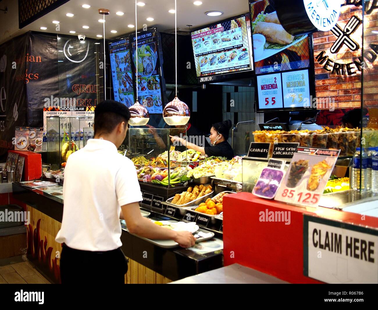 MANDALUYONG CITY, PHILIPPINES - OCTOBER 28, 2018: Assorted Filipino ...