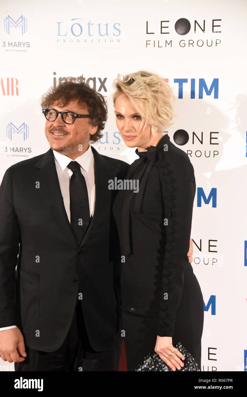 Rome Italy 12 February 2018 Cinema Moderno - Photocall preview A Casa Tutti Bene, the producer ...