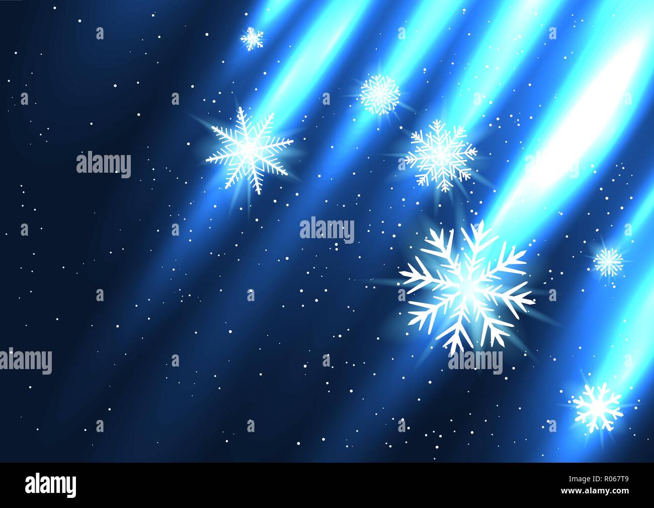 Frozen snow from ice Stock Vector Images - Alamy