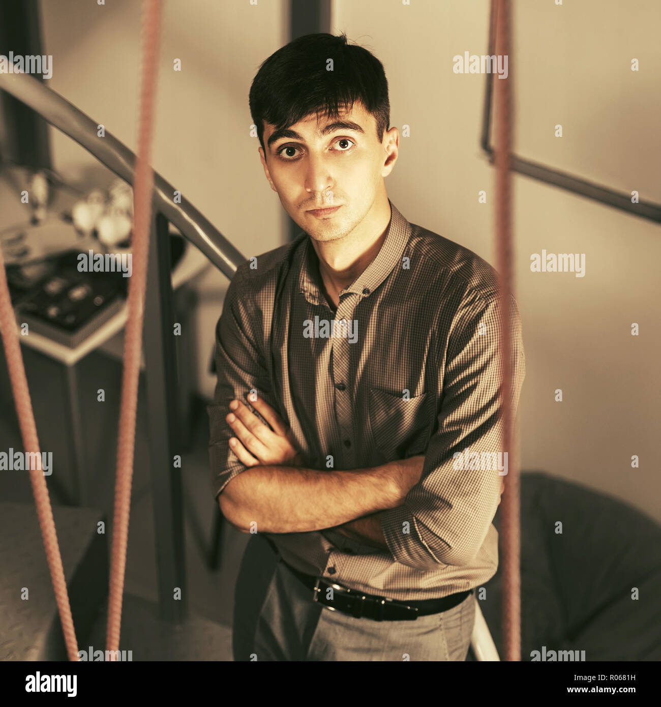 Office worker steps hi-res stock photography and images - Alamy