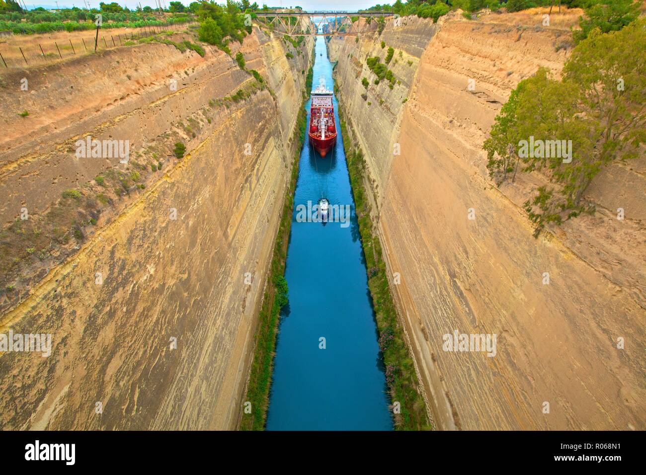 Corinth canal hi-res stock photography and images - Alamy