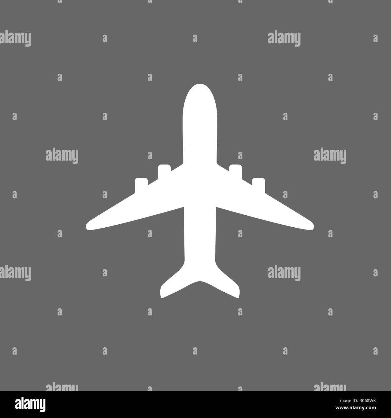 Aeroplane sign Stock Vector Images - Alamy