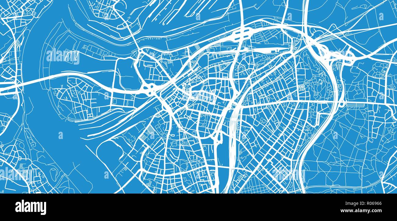 Map of duisburg hi-res stock photography and images - Alamy