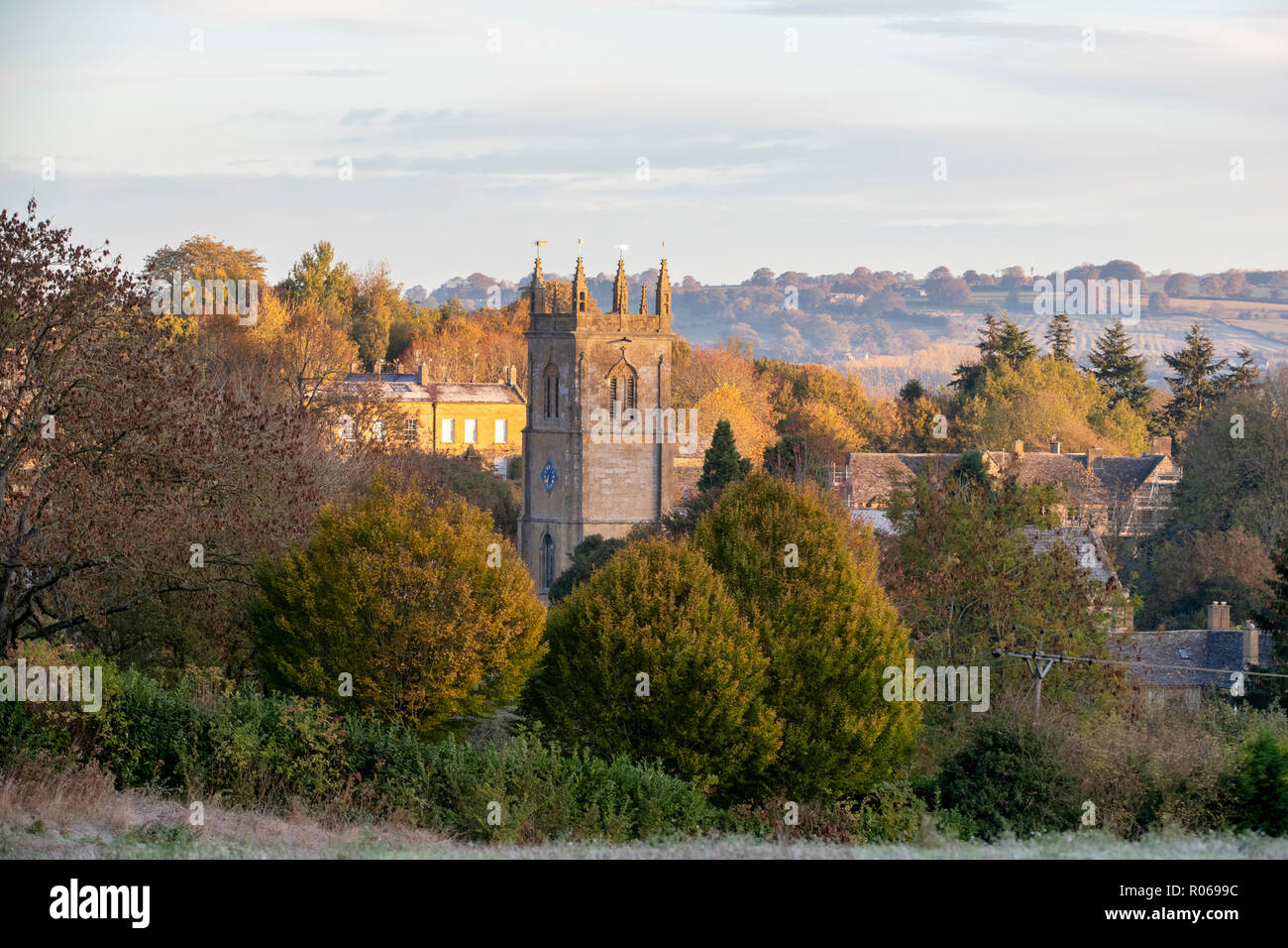 Autumn blockley gloucestershire hi-res stock photography and images - Alamy