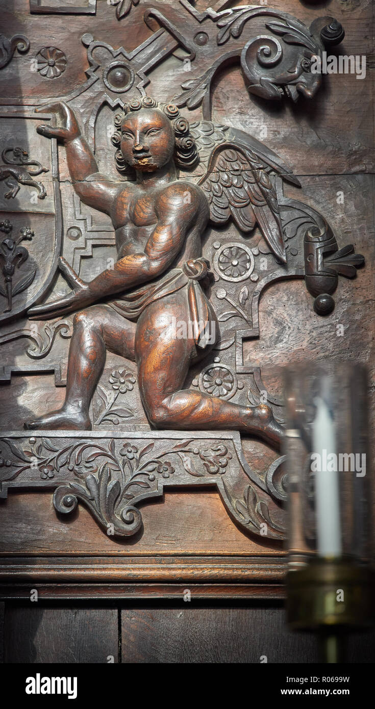 Medieval Wooden Carving Stock Photos & Medieval Wooden Carving Stock ...