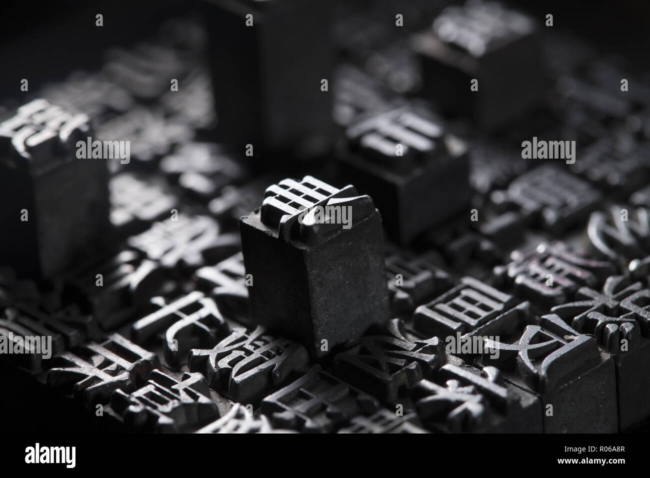 Chinese block type hi-res stock photography and images - Alamy
