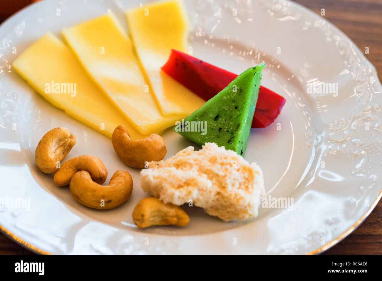 Apple cheese almond hi-res stock photography and images - Alamy