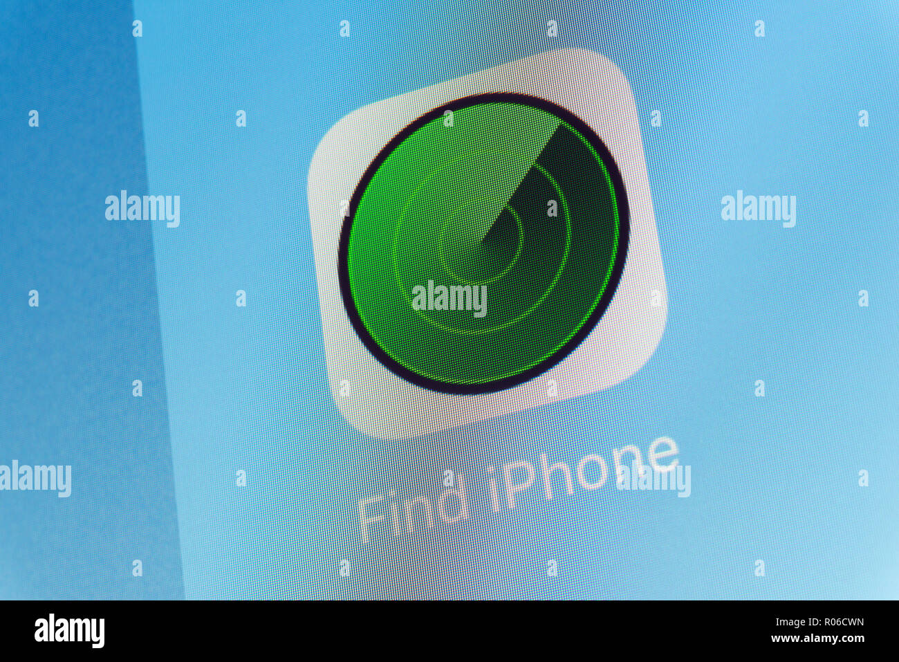 Find my iphone hi-res stock photography and images - Alamy