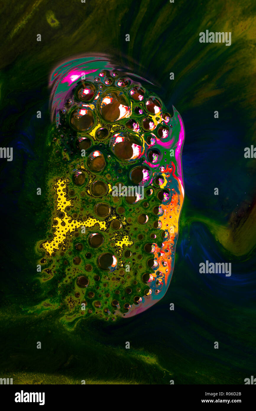 Acrylic paint molecule hi-res stock photography and images - Alamy