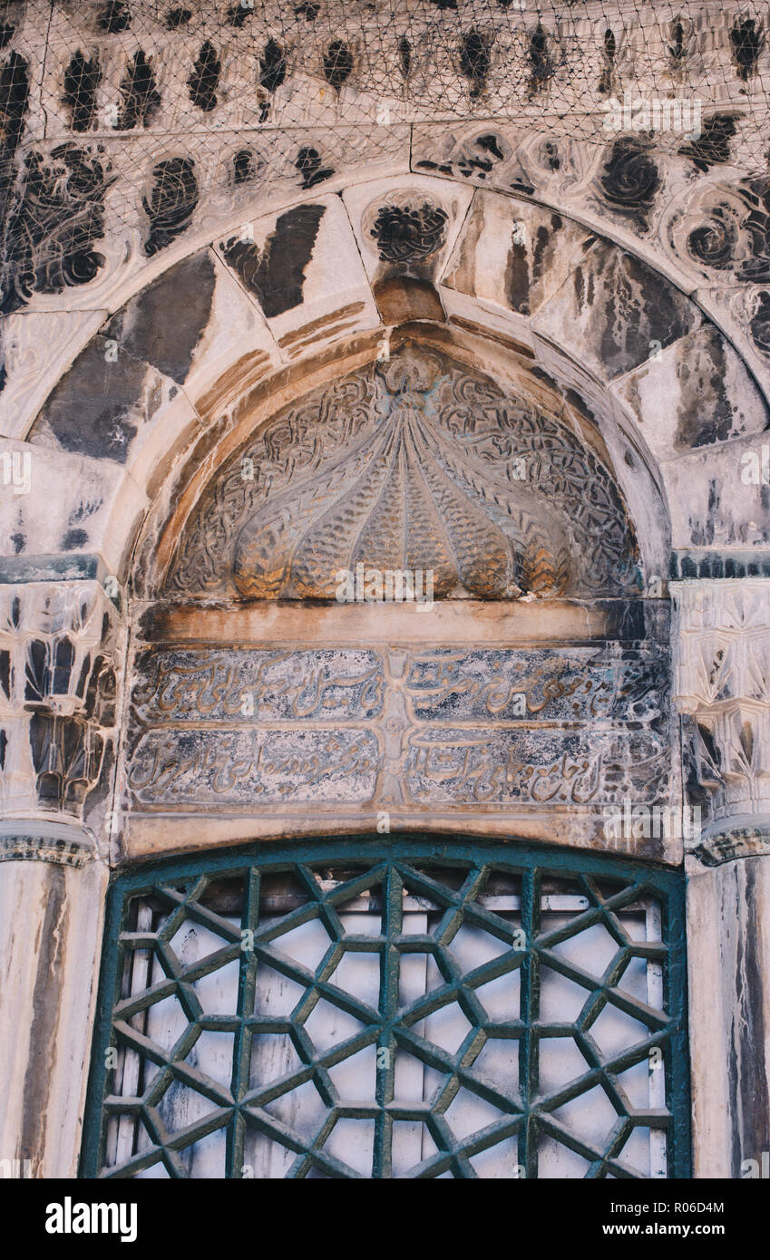Old window Architecture from the Ottoman times In Istanbul Stock Photo ...