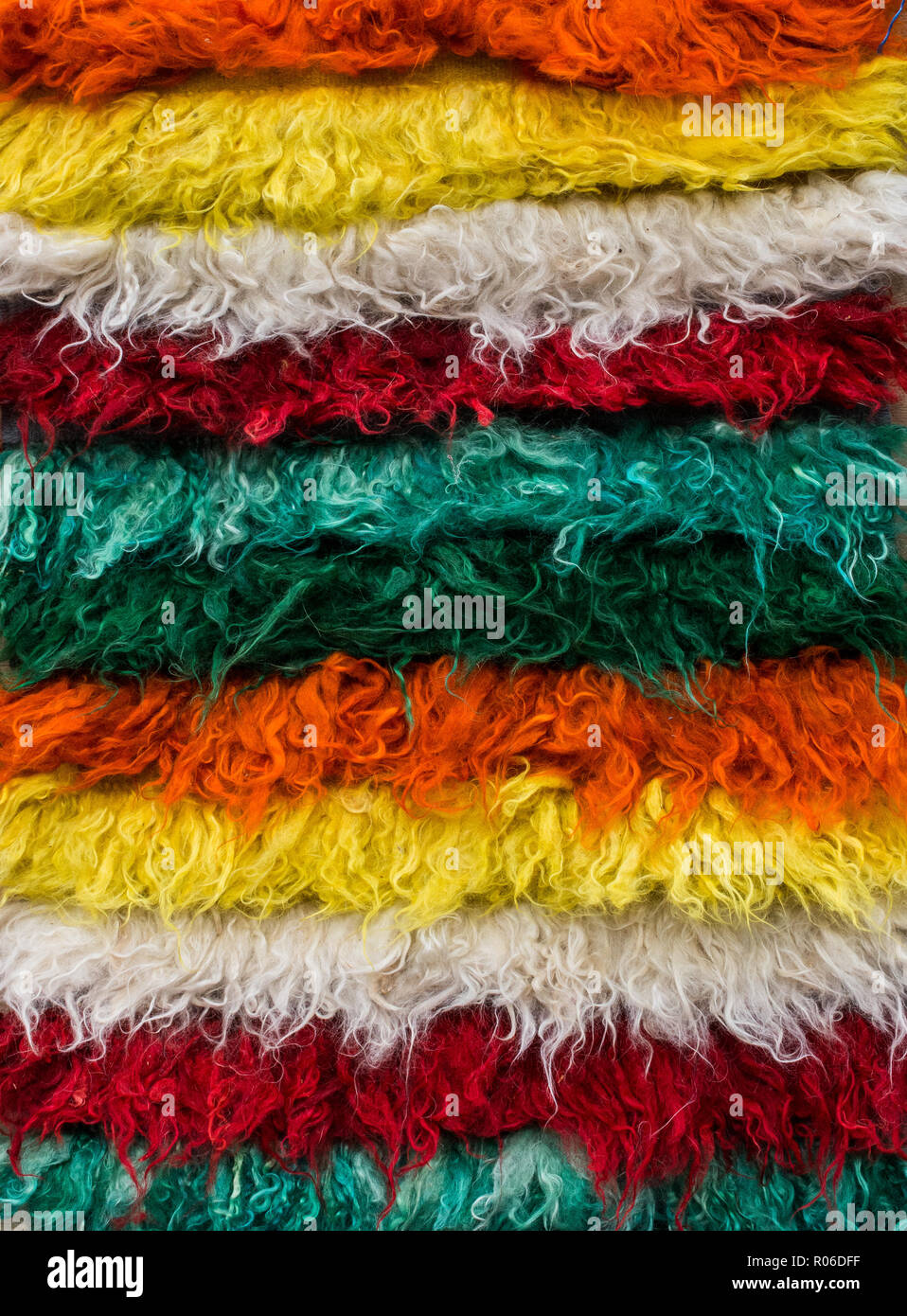 Heap of colorful wool as a texture background Stock Photo - Alamy