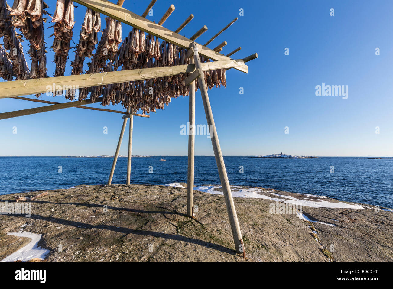Fish drying on frame hi-res stock photography and images - Alamy