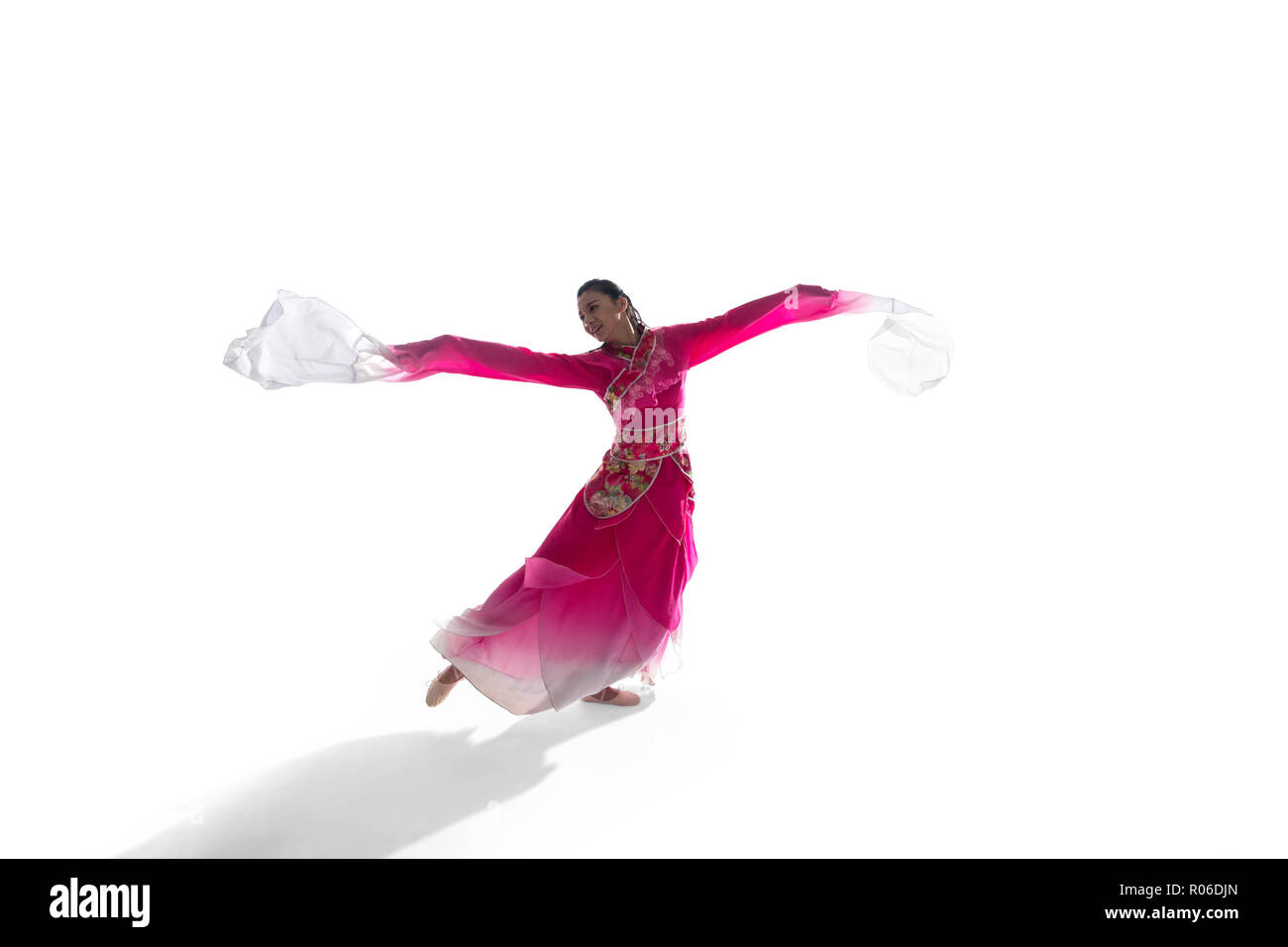 Dancing in traditional costumes Cut Out Stock Images & Pictures - Alamy