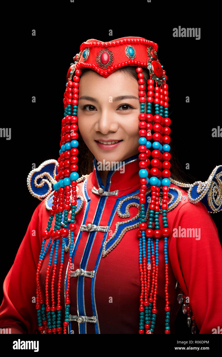 Young mongolian women hi-res stock photography and images - Alamy