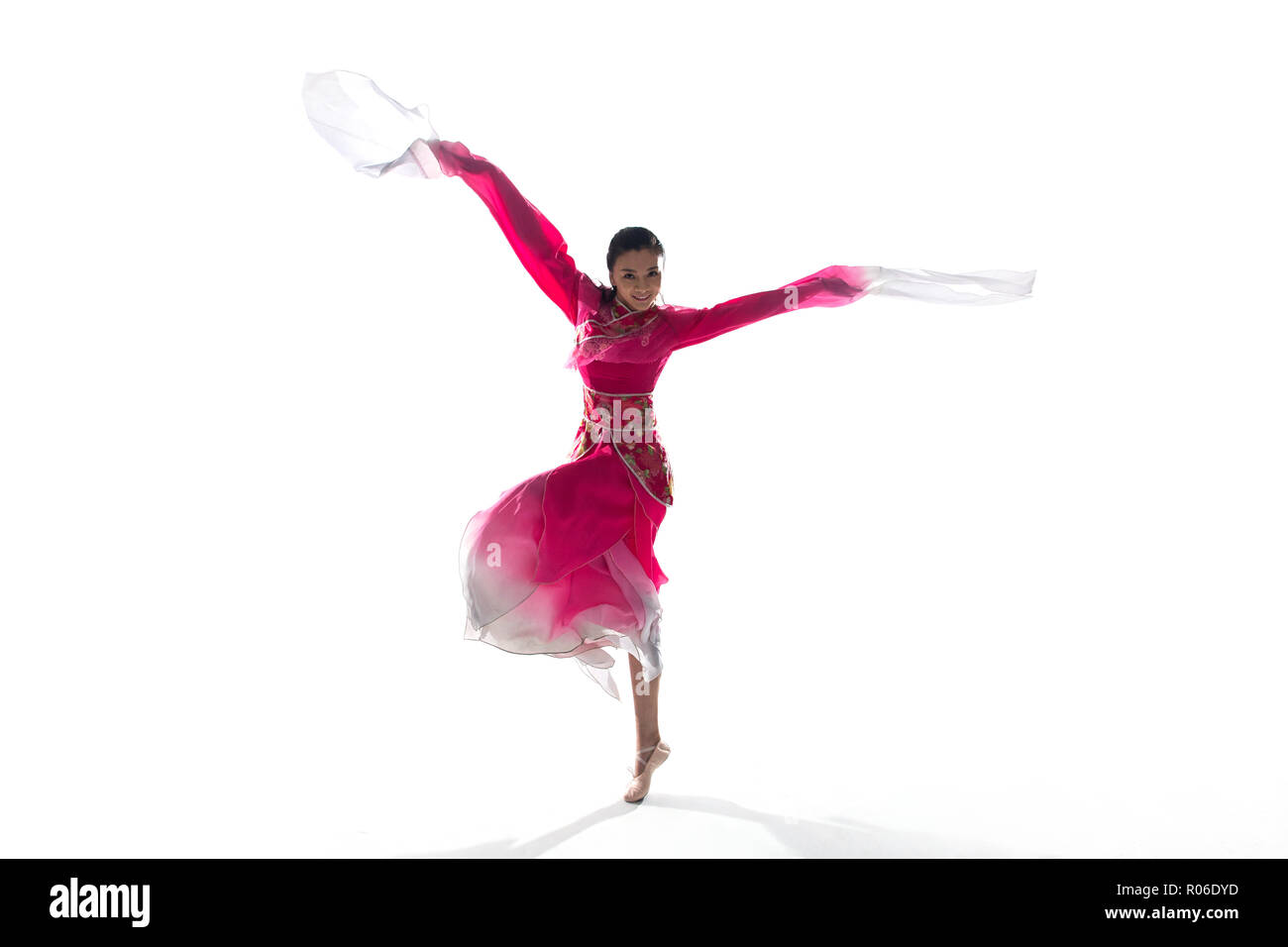 Dancing in traditional costumes Cut Out Stock Images & Pictures - Alamy