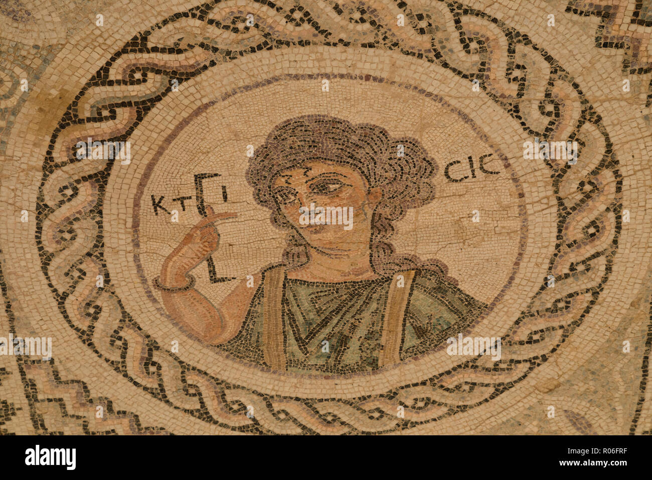 Mosaics kourion cyprus hi-res stock photography and images - Alamy