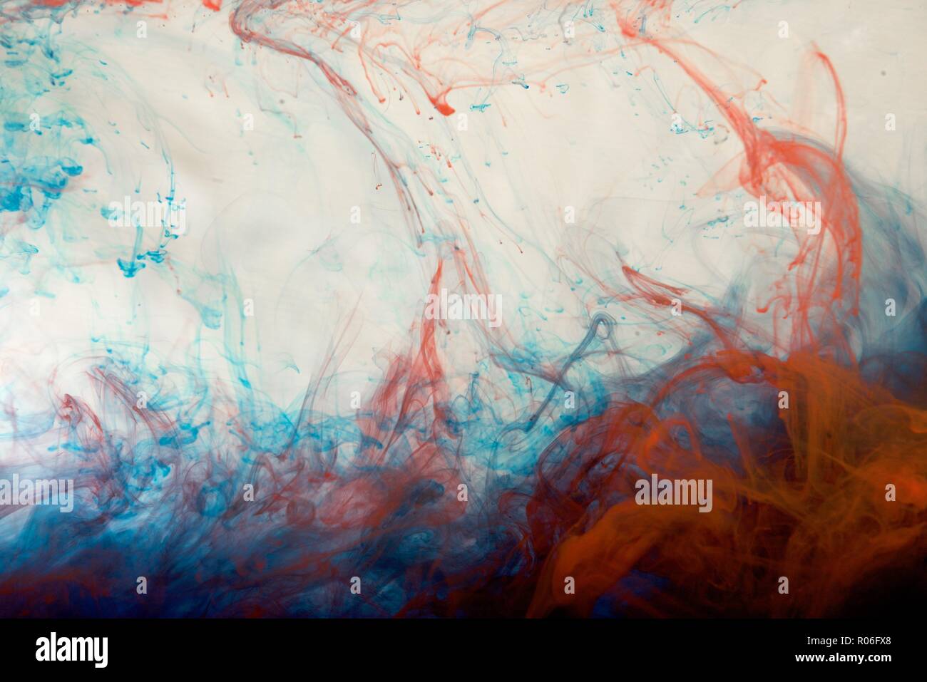 Inks in water, color abstraction Stock Photo - Alamy