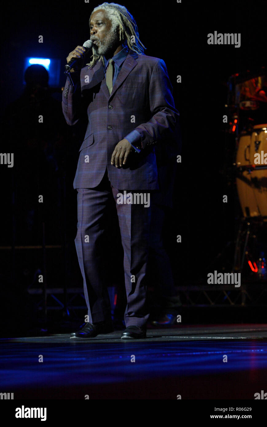 Billy Ocean performing live in concert at Sydney Entertainment Centre ...