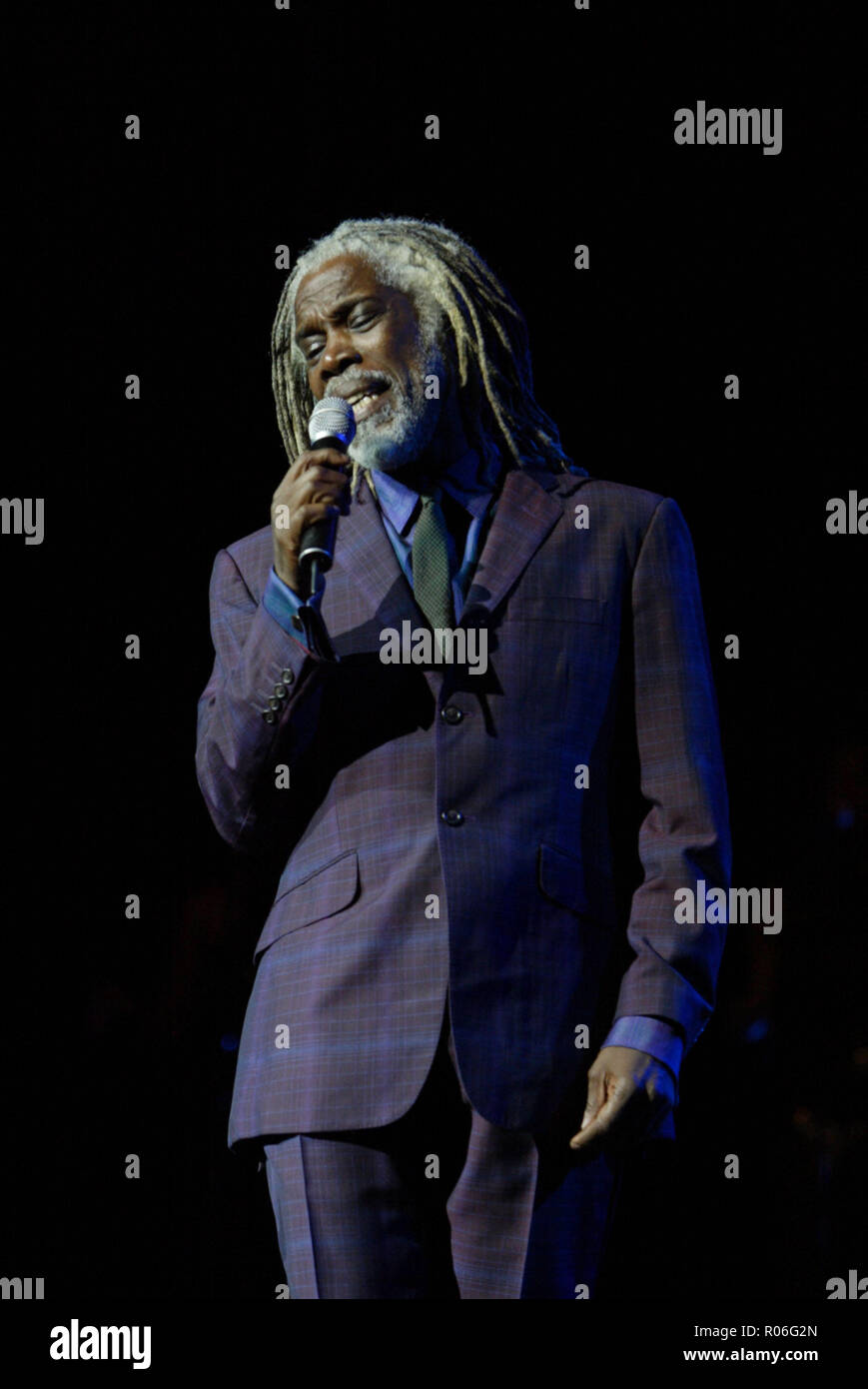 Billy Ocean performing live in concert at Sydney Entertainment Centre ...