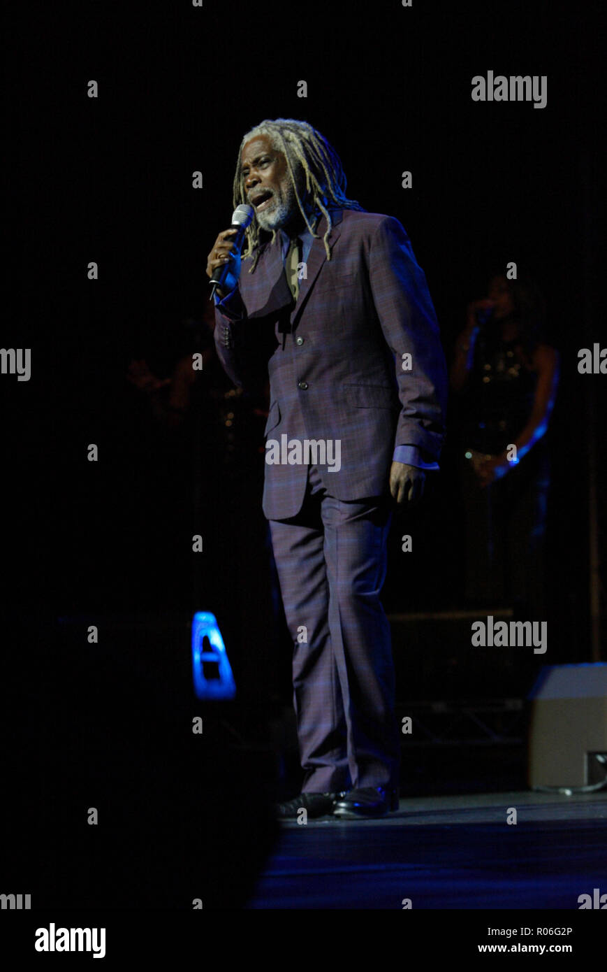 Billy Ocean performing live in concert at Sydney Entertainment Centre ...