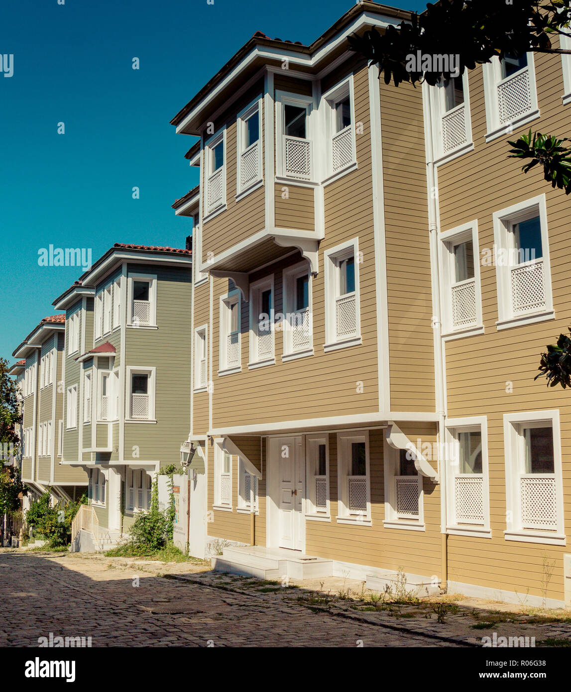 architectural Example of outstanding Turkish Traditional houses Stock ...