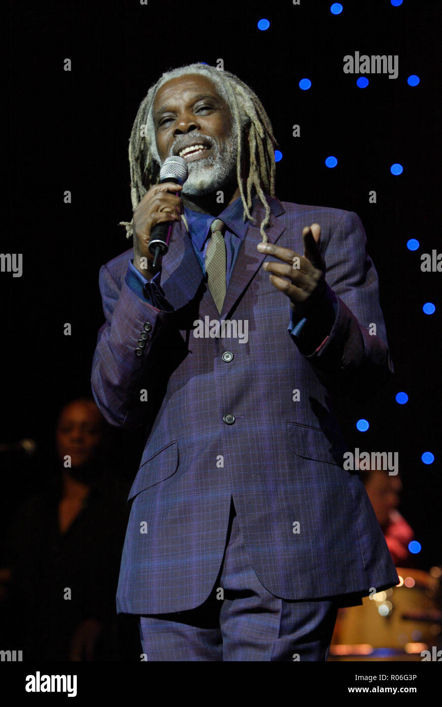 Billy Ocean performing live in concert at Sydney Entertainment Centre ...