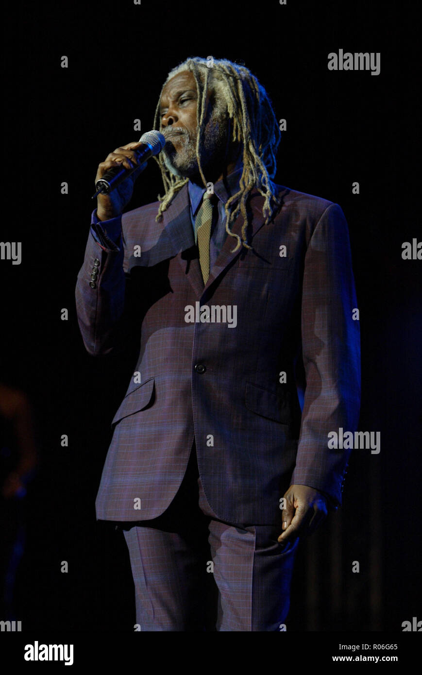 Billy Ocean performing live in concert at Sydney Entertainment Centre ...